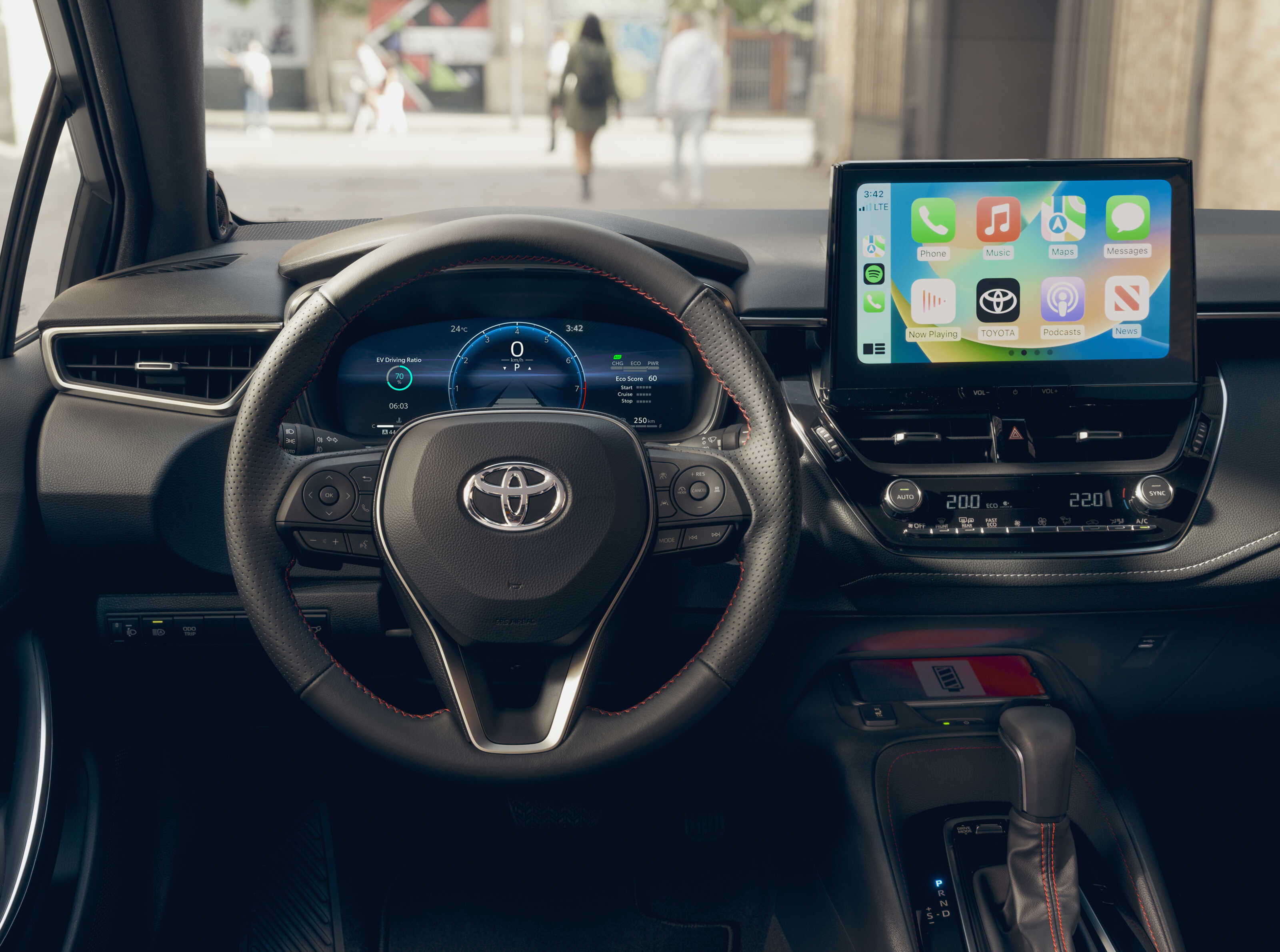 Toyota fokuserar på ny teknik för 2024 års Corolla — Toyota