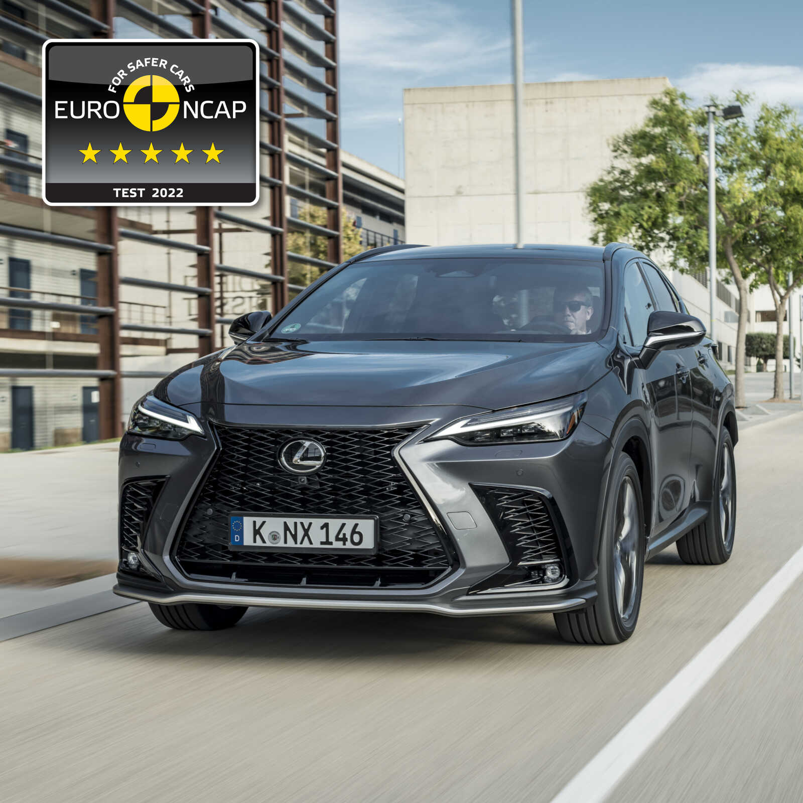 Fem stjärnor för nya Lexus NX från Euro NCAP — Toyota